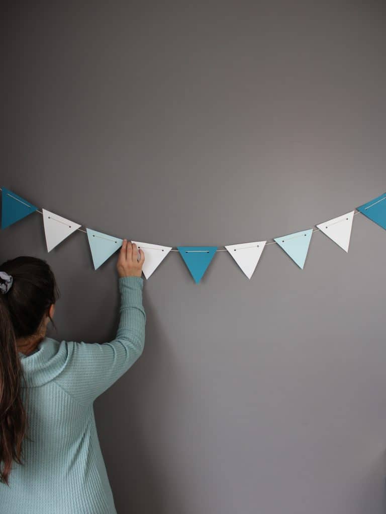 How to Make a Paper Bunting | DIY Party Decor - Tulips and Twill