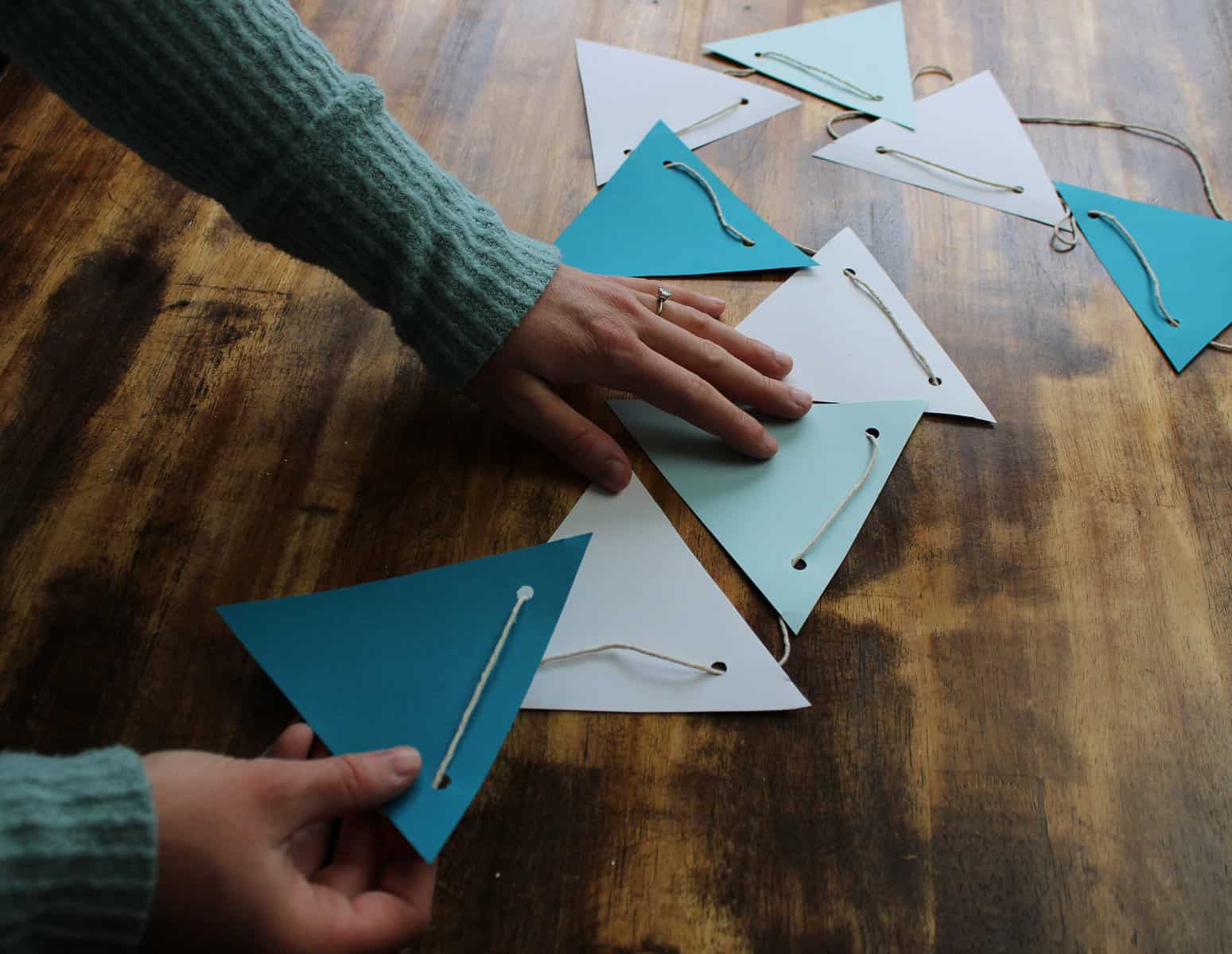 How to Make a Paper Bunting | DIY Party Decor - Tulips and Twill