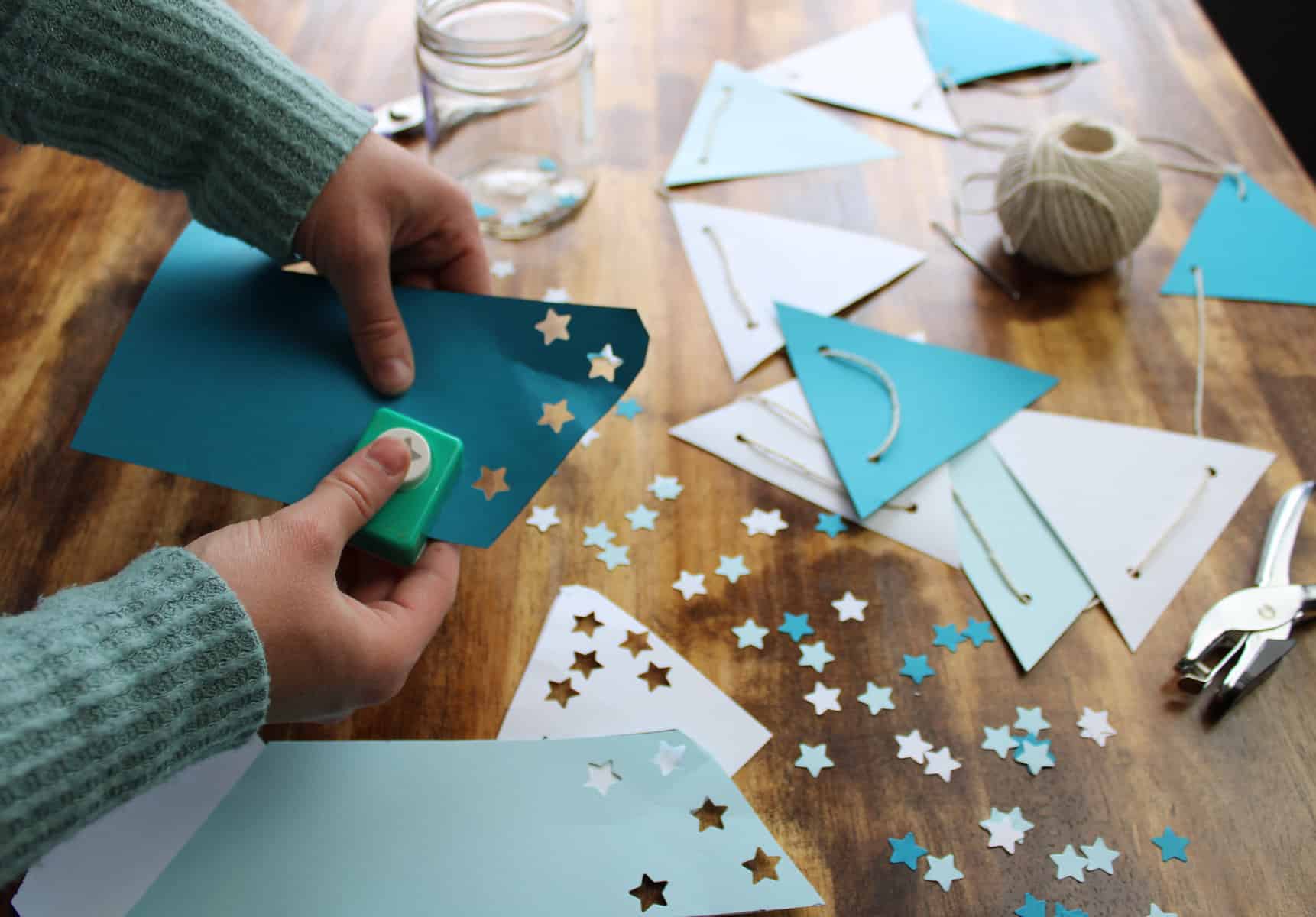 How to Make a Paper Bunting | DIY Party Decor - Tulips and Twill