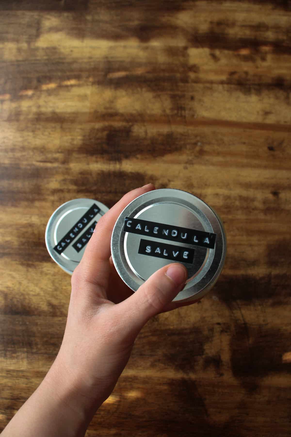 Homemade Calendula Salve | DIY Herbal Salve - Tulips and Twill
