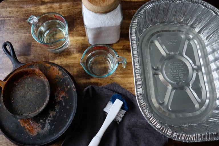 How to Restore Rusty Cast Iron - Tulips and Twill