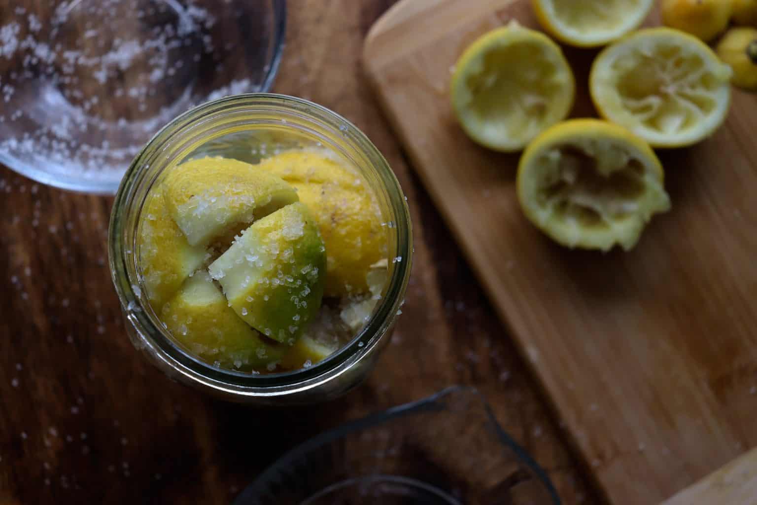 Fermented Lemons (Moroccan Preserved Lemons) - Tulips and Twill