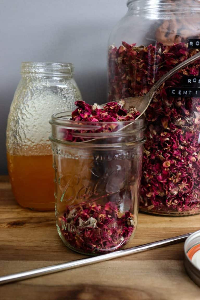 Rose Honey | Recipe and Uses - Tulips and Twill