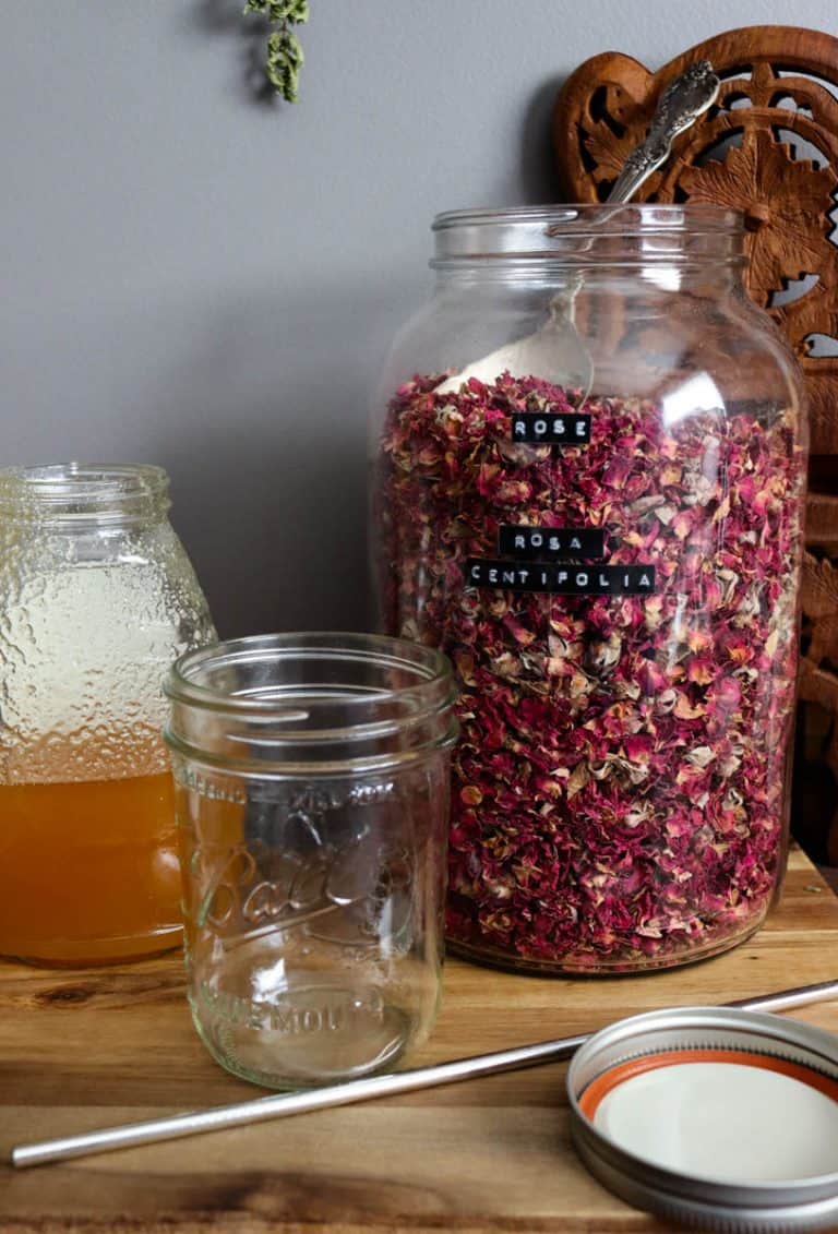 Rose Honey | Recipe and Uses - Tulips and Twill