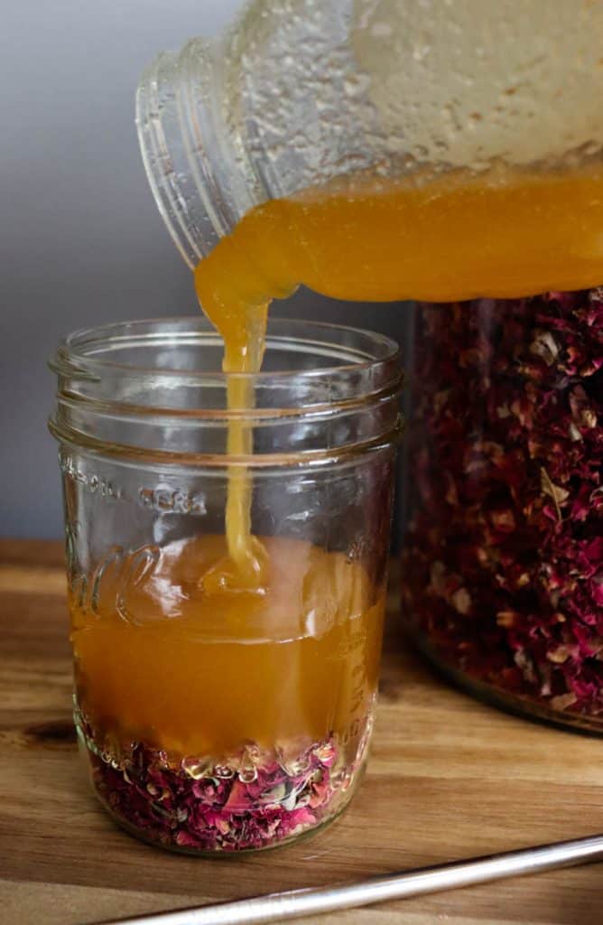 Rose Honey | Recipe and Uses - Tulips and Twill