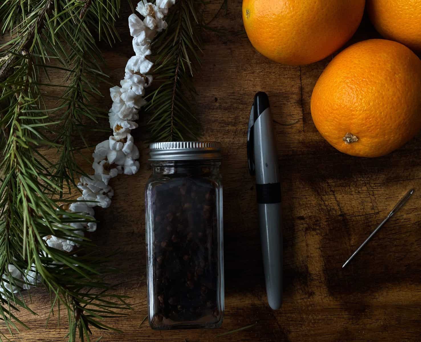 How to Make Orange Pomander Balls - Tulips and Twill