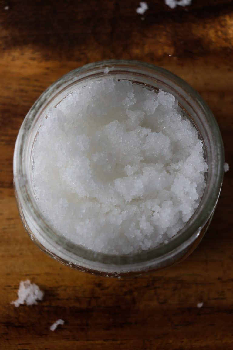 Simple Sea Salt Scrub Recipe - Tulips and Twill