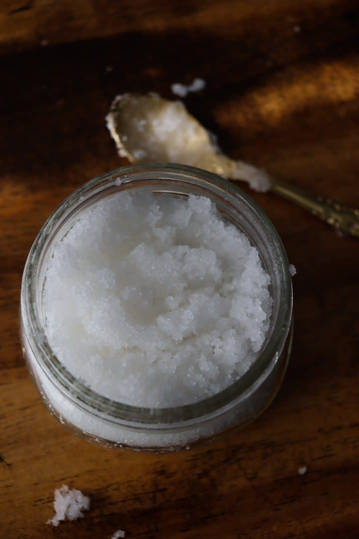 Simple Sea Salt Scrub Recipe - Tulips and Twill