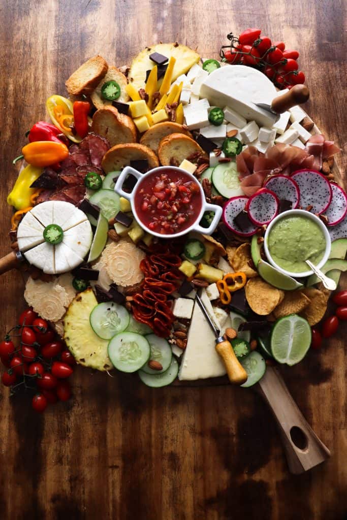 Mexican Inspired Charcuterie Board - Tulips and Twill
