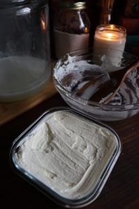 Homemade Cream Cheese - Tulips and Twill