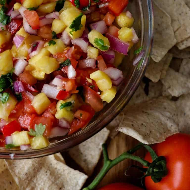 Pineapple Pico de Gallo - Tulips and Twill