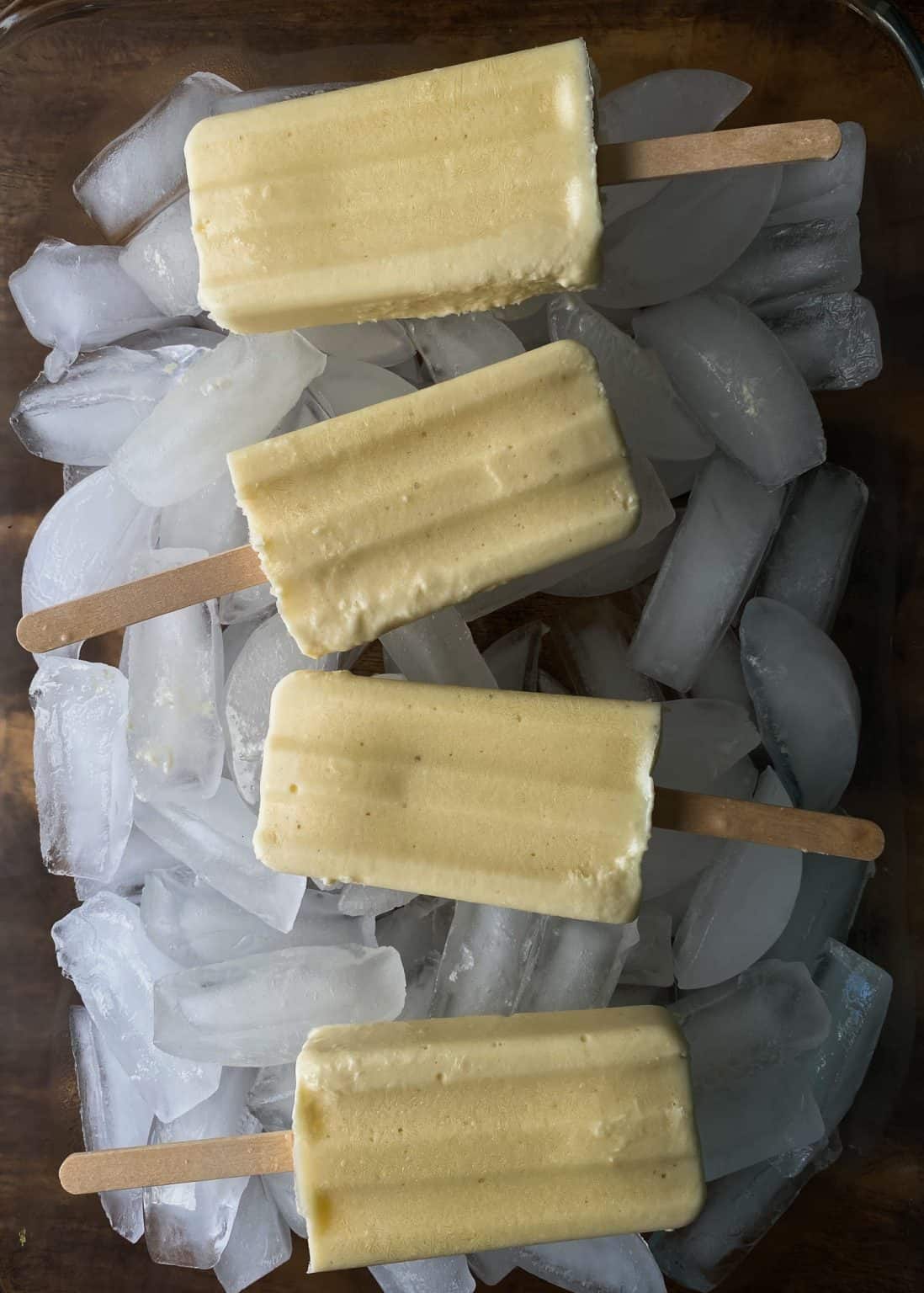 The Best Pineapple Popsicle Recipe - Tulips and Twill