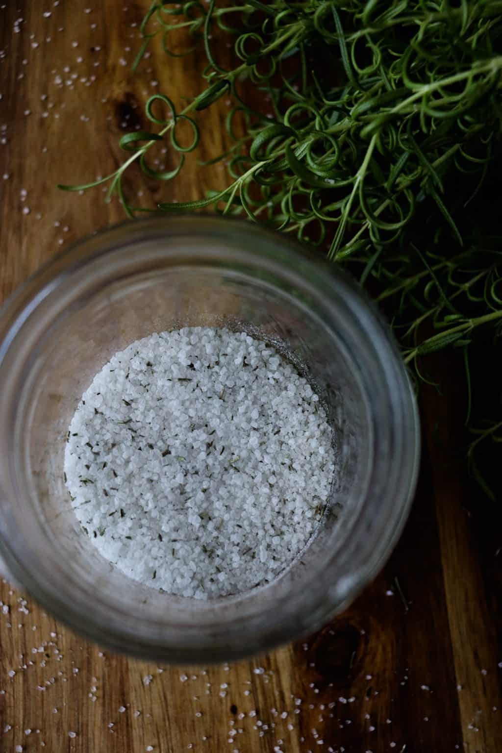 Rosemary Salt Recipe - Tulips and Twill