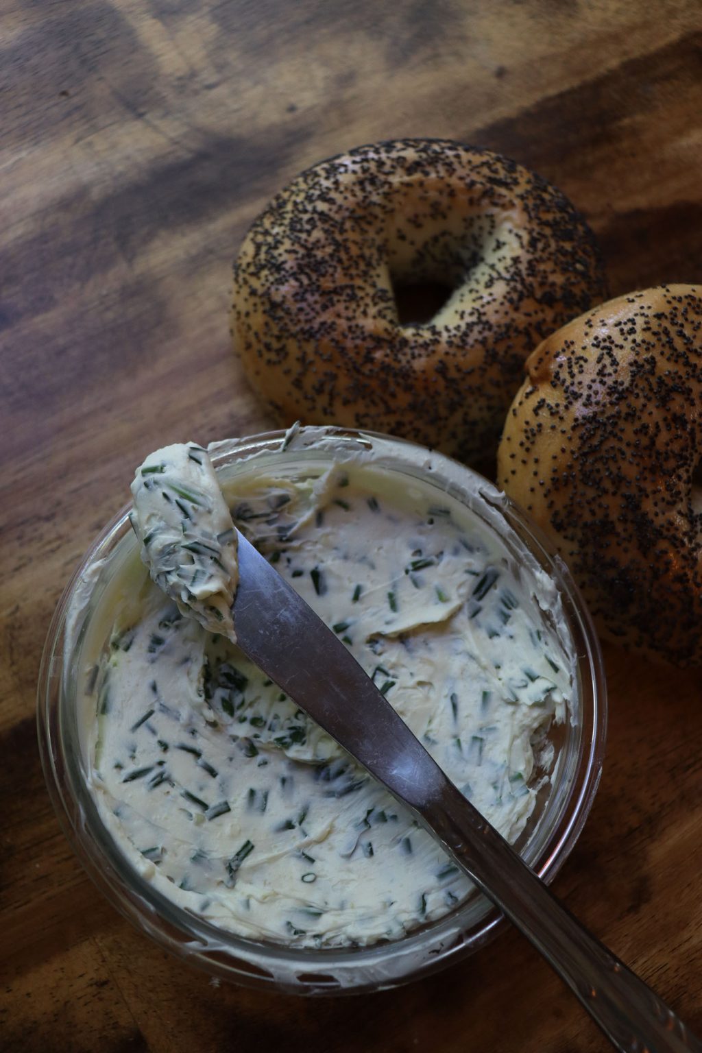 Chive and Onion Cream Cheese - Tulips and Twill